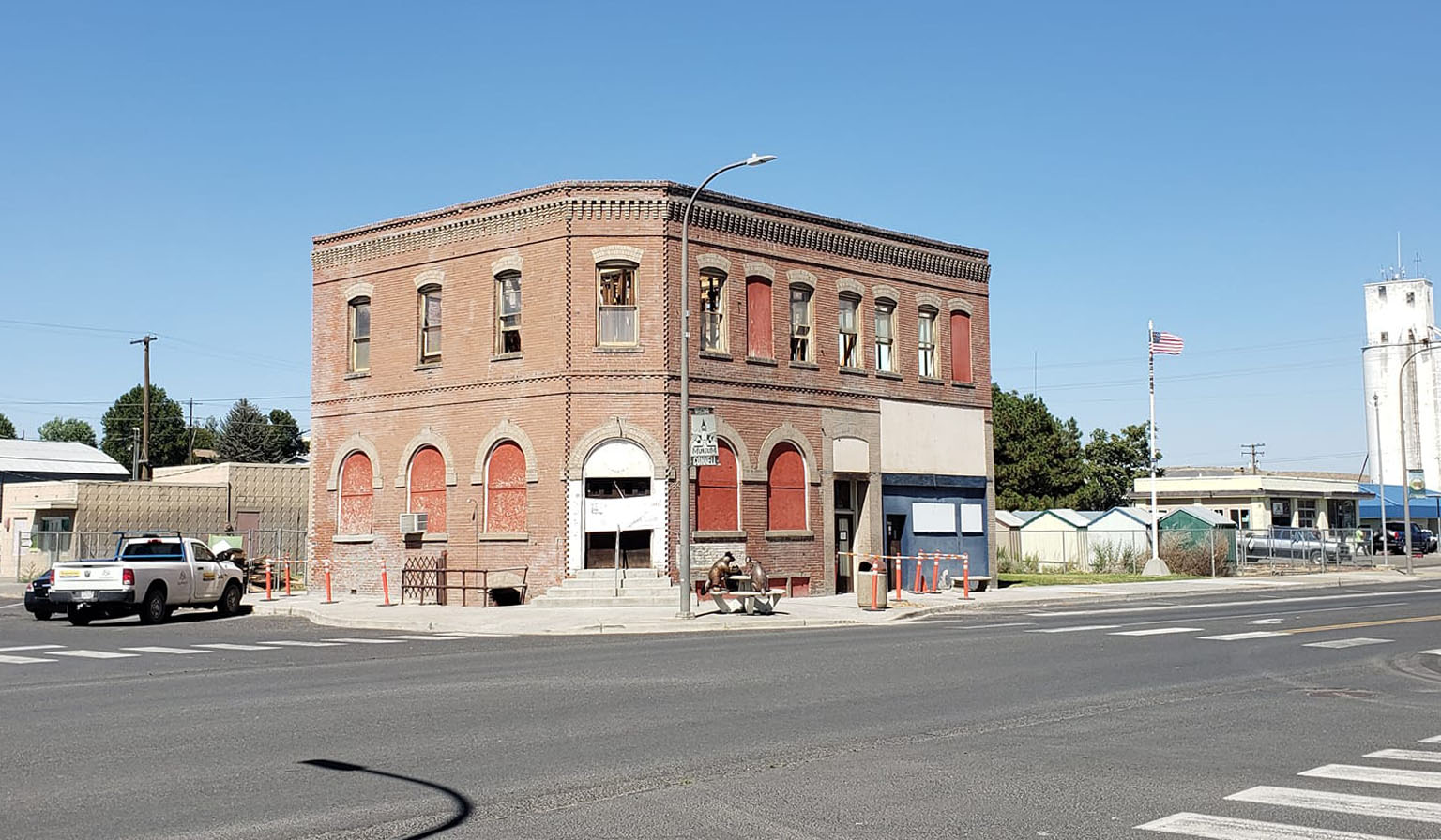 C Street Vault, aka Old Legion Building progress | ConnellWA.com